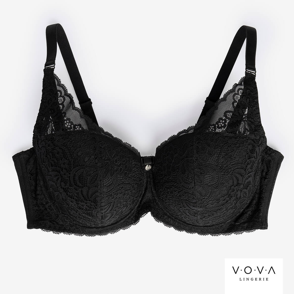 Krūšturis formētais push-up Patrice V42733, Melna – QUEEN Lingerie
